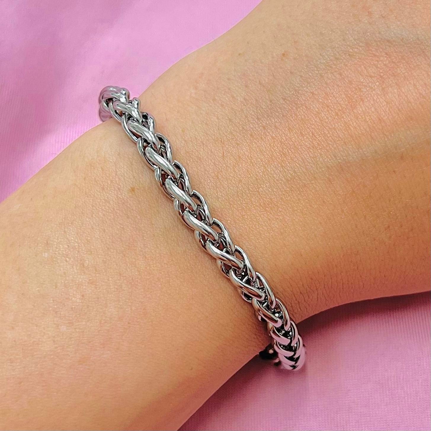 Pulsera Espiga grosor 6mm Acero QUIRURGICO